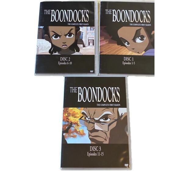 Media | The Boondocks Season 1 Uncut And Uncensored Dvd Set Comic Strip ...